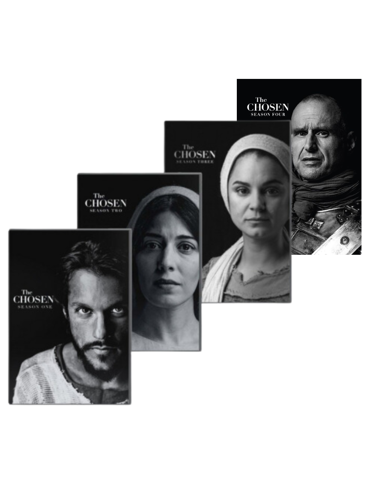 The Chosen Season 1,2,3,4 DVD Bundle – TheChosenGifts